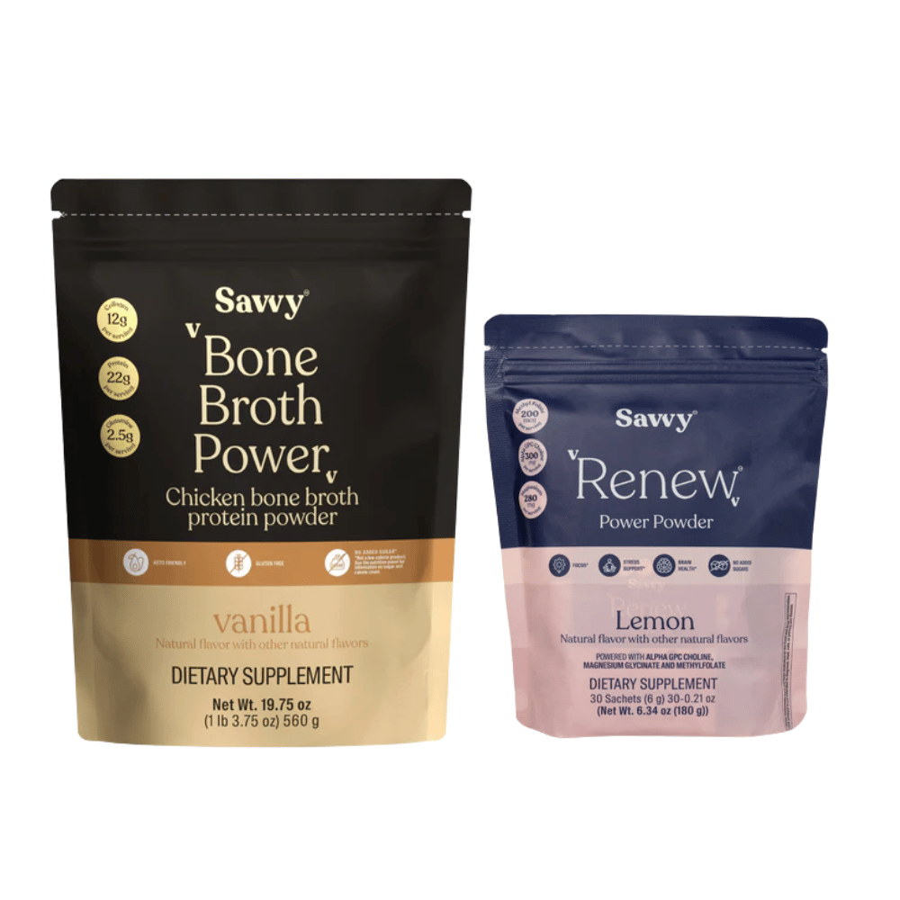 Mind–Body Balance Kit | Protein + Choline & Magnesium | Savvy US ...
