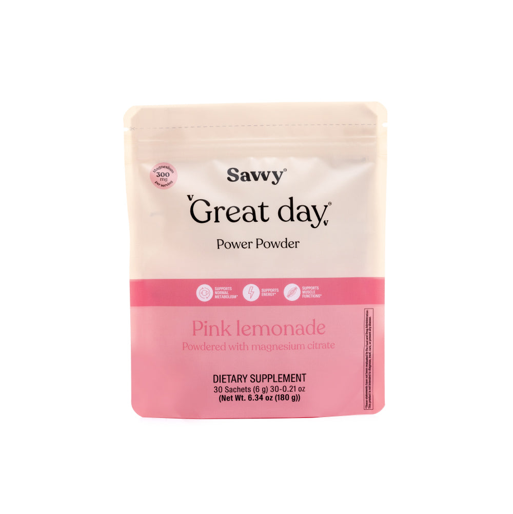 Great Day® pink lemonade 150gr | Magnesium citrate – Savvy USA